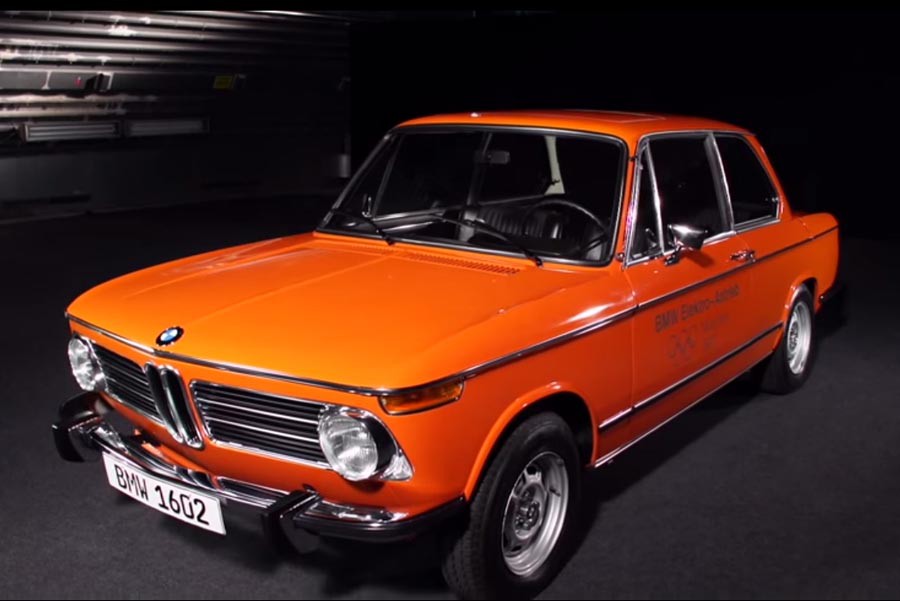 Η πρώτη ηλεκτρική BMW 1602e του 1972 με 12 μπαταρίες! (video ...