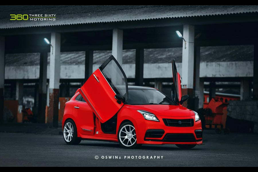 Suzuki Baleno με... lambo doors! - AutoGreekNews