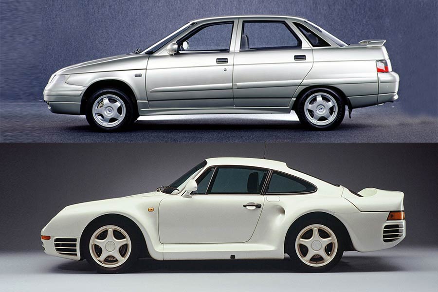 What did the Lada 110 have to do with the Porsche 959? – Autogreek.News